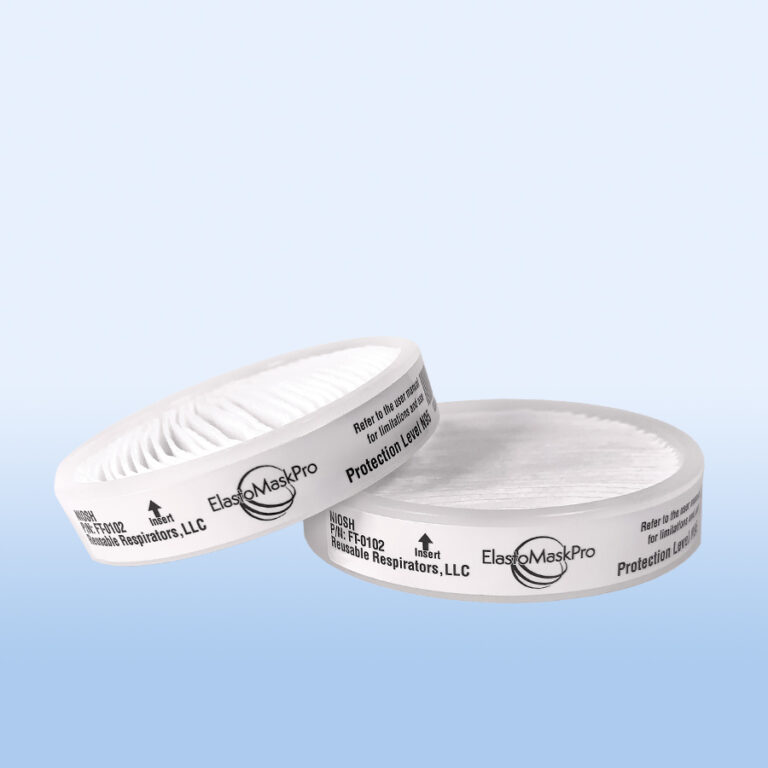 ElastoMaskPro Respirator with Filter Pucks - NIOSH-Approved N95 ...